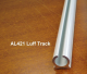 Luff Track White Canopy Track 4mtr Length