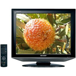 SHARP 20" LCD TV AQUOSE TYPE BOTTOM SPEAKER